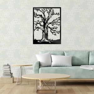 Metal Painting With Tree Roots, Tree Vector, Painting, Nature, Life ...