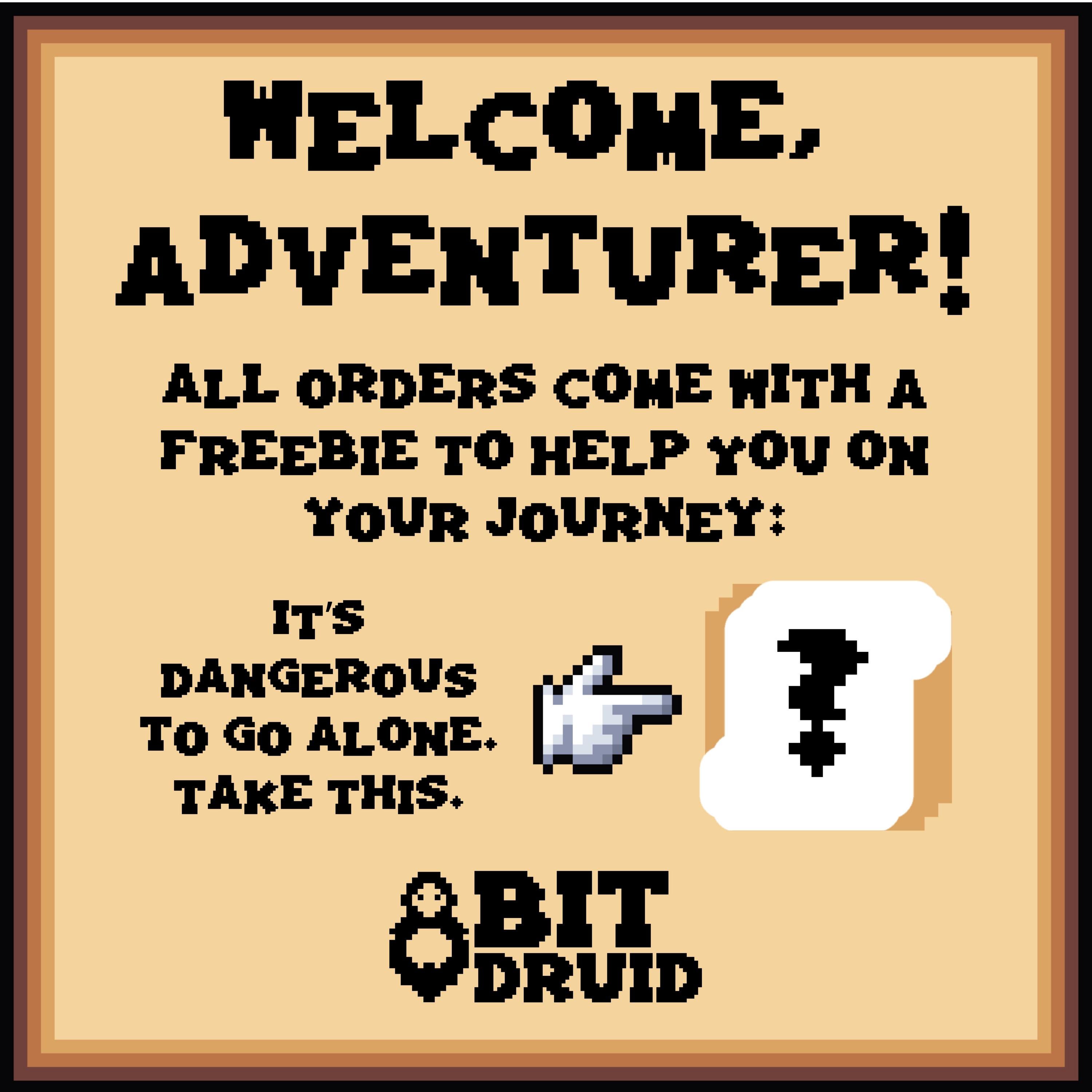 Exclamation Mark Pixel Sticker 2 and 3 Inch Waterproof Sticker Retro ...