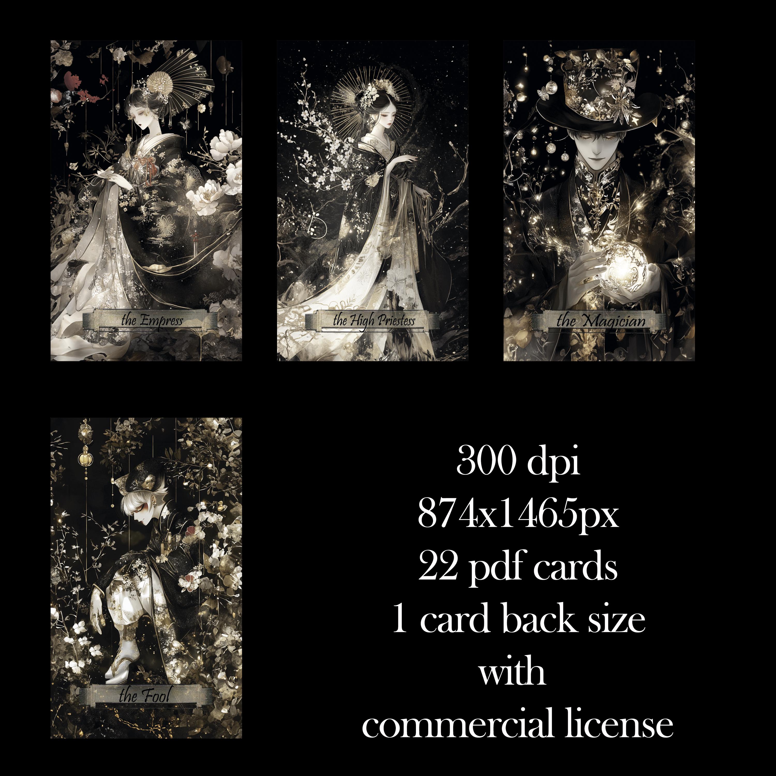 Major Arcana Cards | Printable Tarot 22 Cards | Printable Cards PDF ...