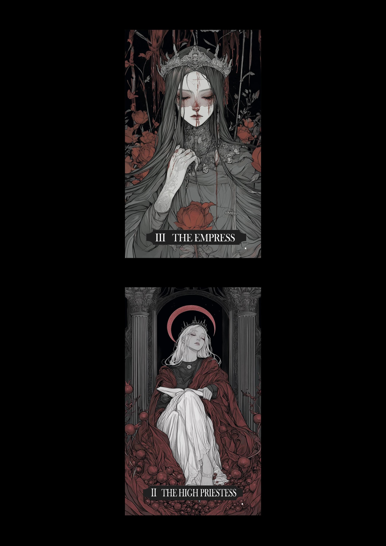 Printable Tarot Cards | Major Arcana Cards | Tarot 22 Cards | Printable ...