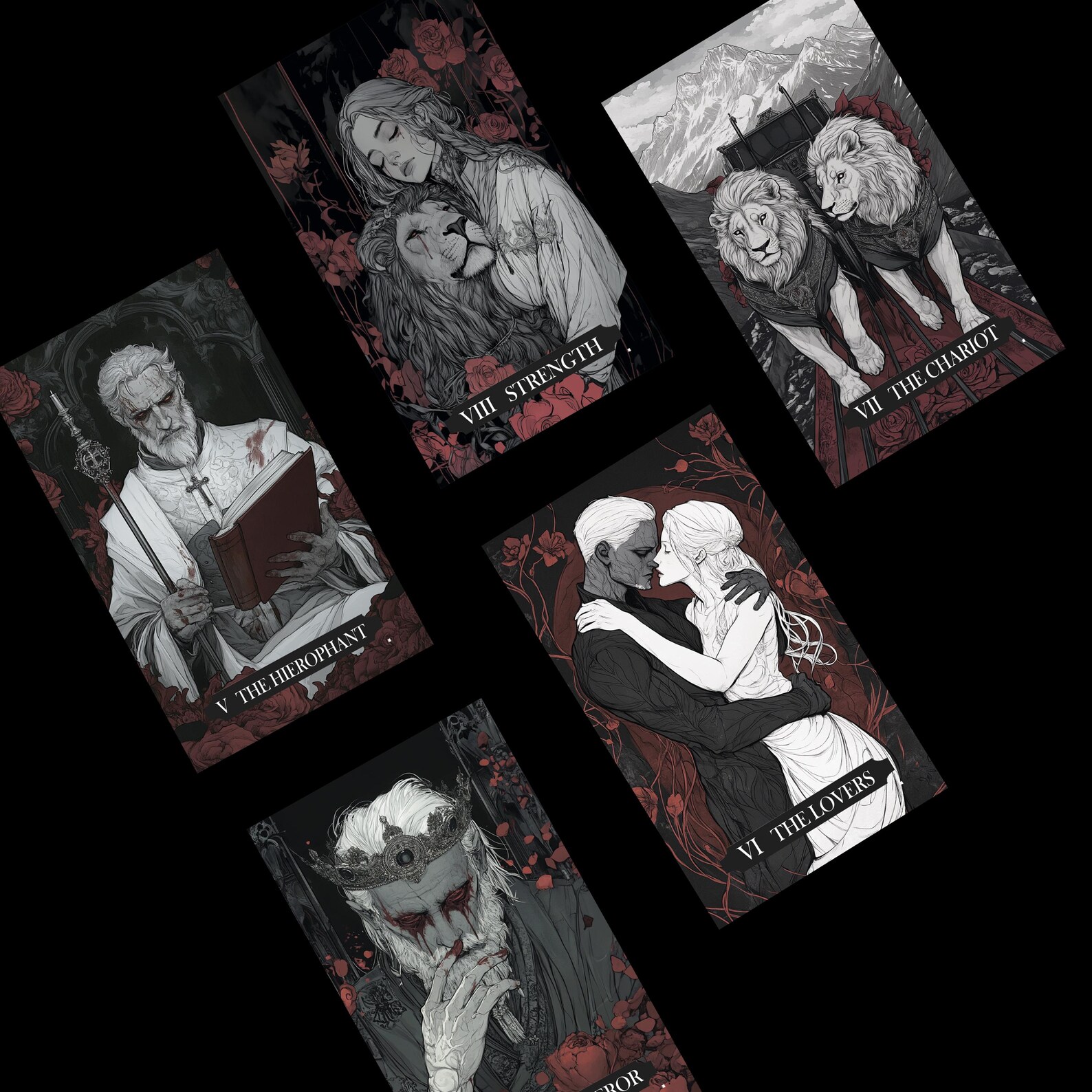 Printable Tarot Cards | Major Arcana Cards | Tarot 22 Cards | Printable ...