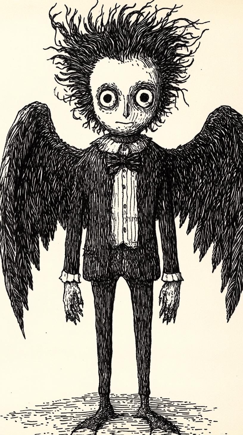 Gothic Nightmares Creepy Art Set - 46 Png Images – Dark Fantasy ...