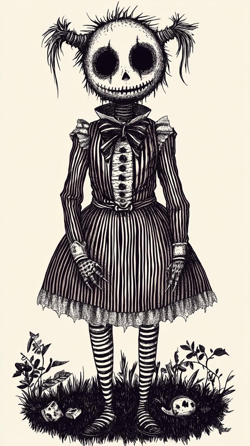 Gothic Nightmares Creepy Art Set - 46 Png Images – Dark Fantasy ...