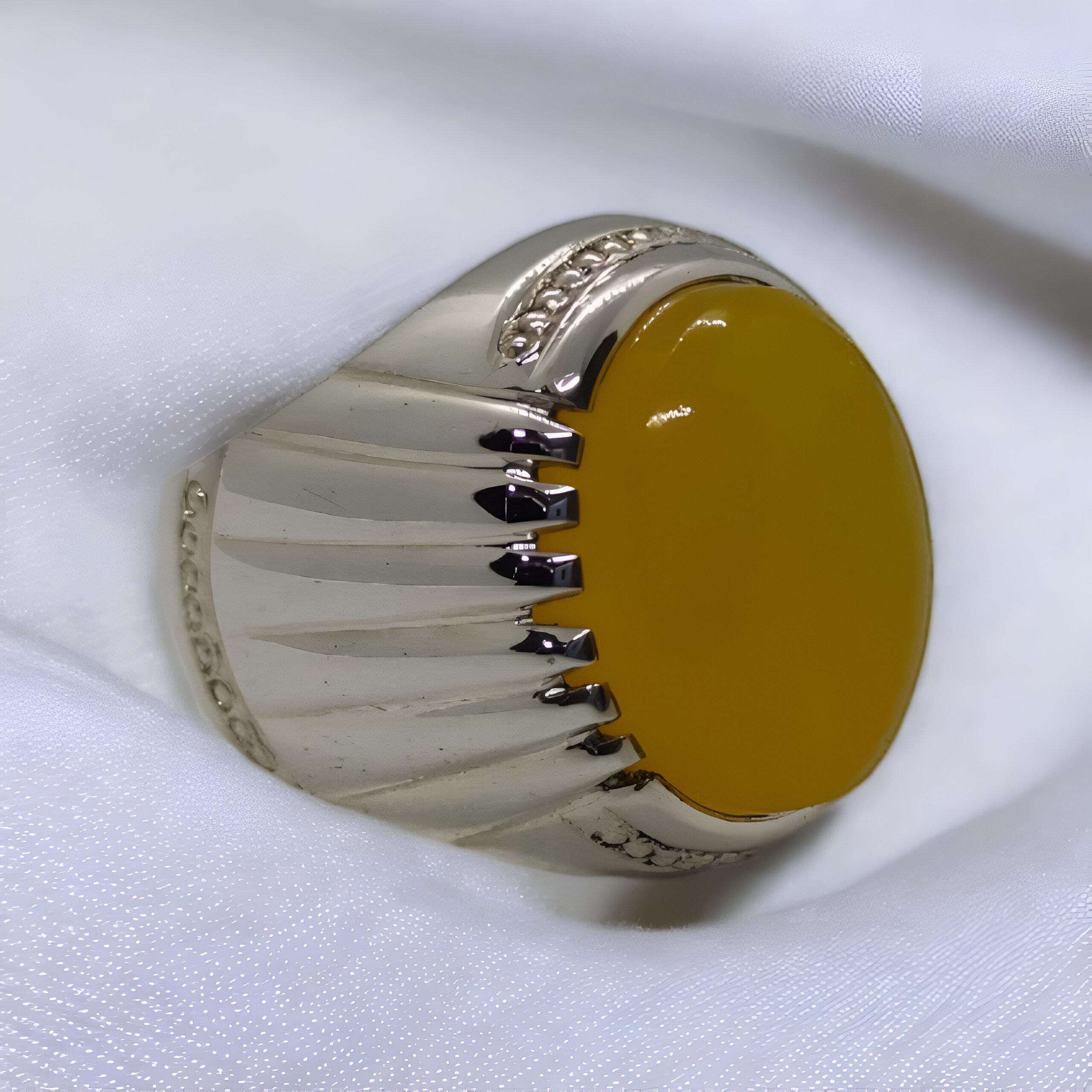 Yellow aqeeq store