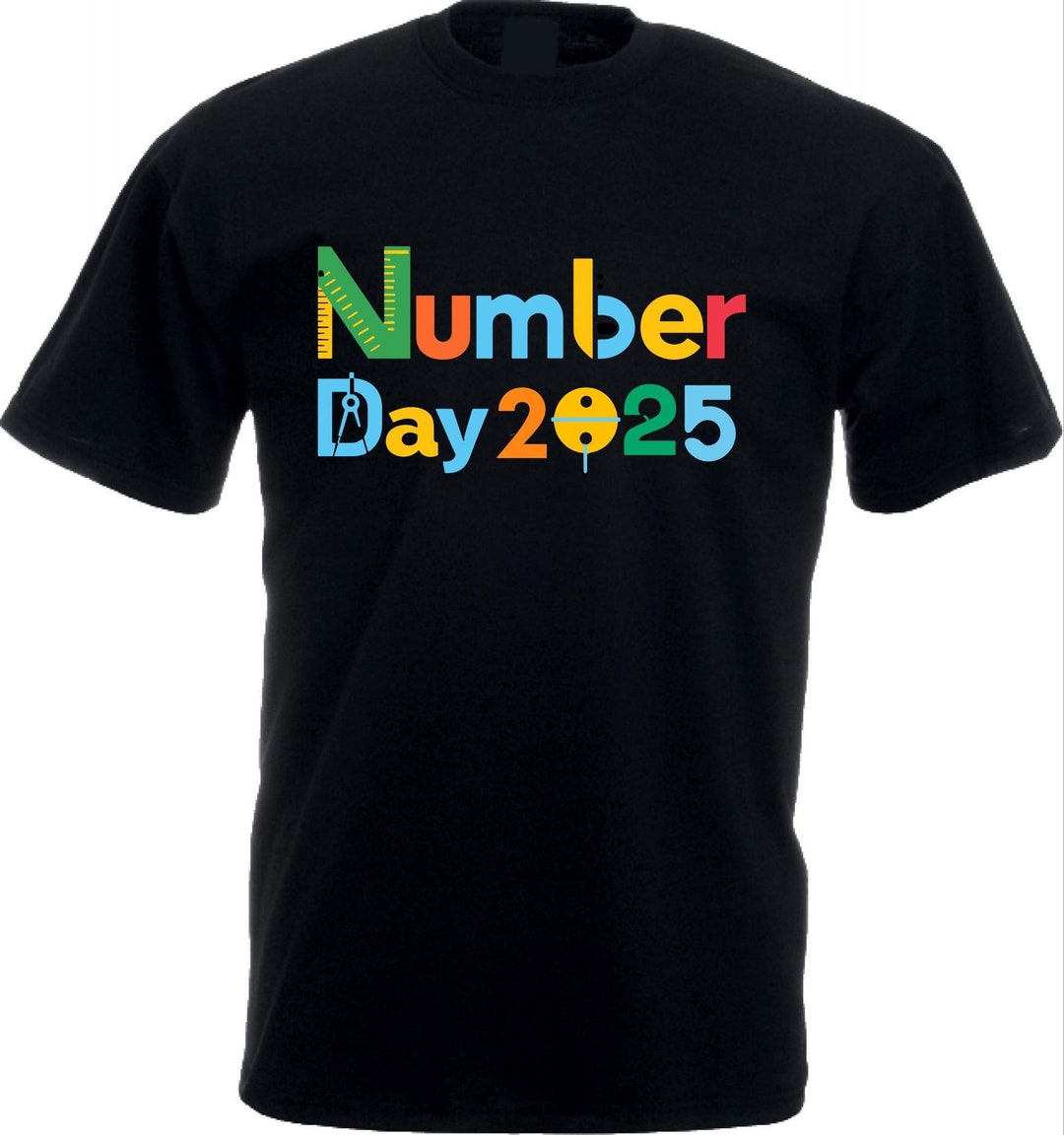 World Number Day 2025 T-shirt, Number Day Outfit, Fun Monster Math ...