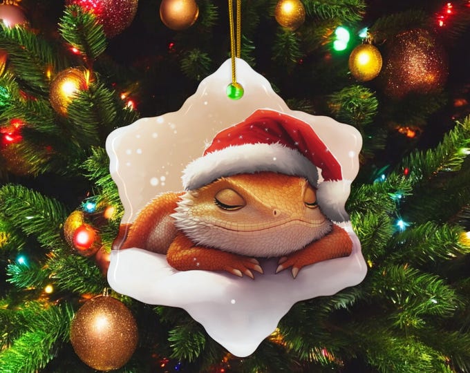 Bearded Dragon Christmas Decorations, Bearded Dragon Christmas Tree ...