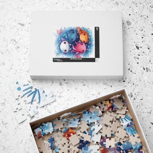 Axolotl Birthday Gift, Axolotl Kids Puzzle, Axolotl Game, Axolotl ...