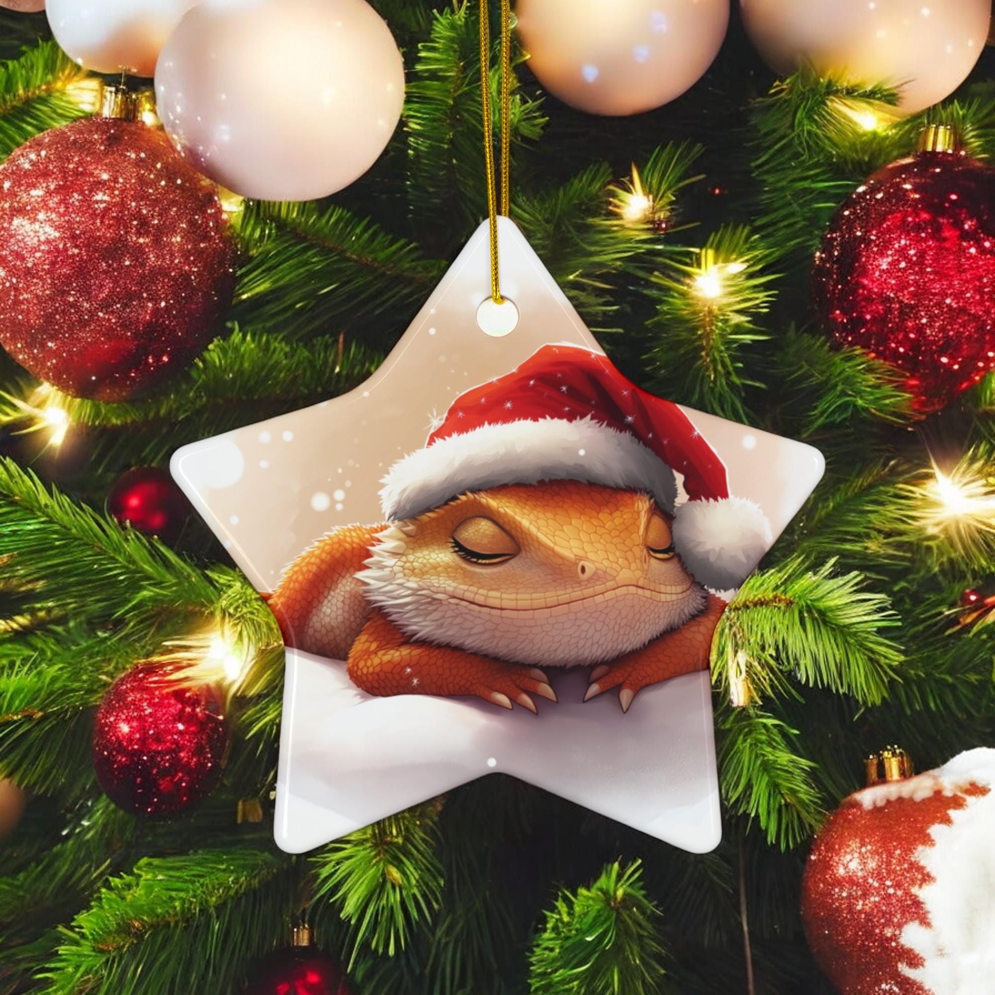 Bearded Dragon Christmas Decorations, Bearded Dragon Christmas Tree ...