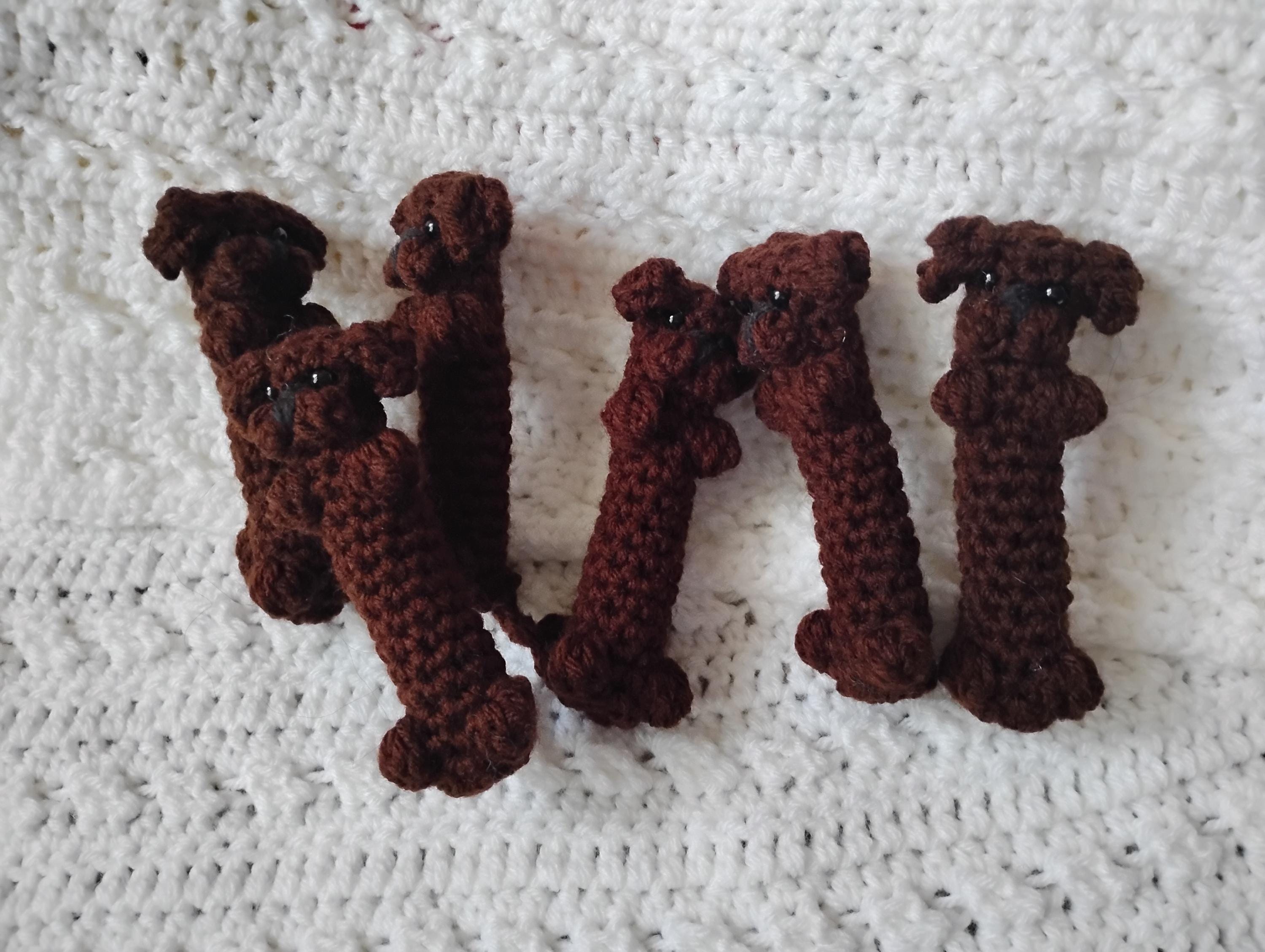 Crochet French Fry Dogs Amigurumi | Custom Colors Plushie - Etsy