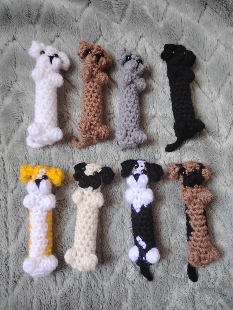 Crochet French Fry Dogs Amigurumi | Custom Colors Plushie - Etsy