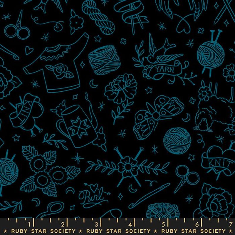 Ruby Star Fabric - Etsy