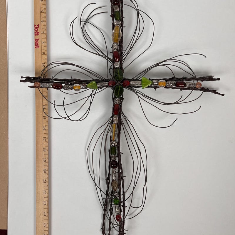 Wire Cross - Etsy