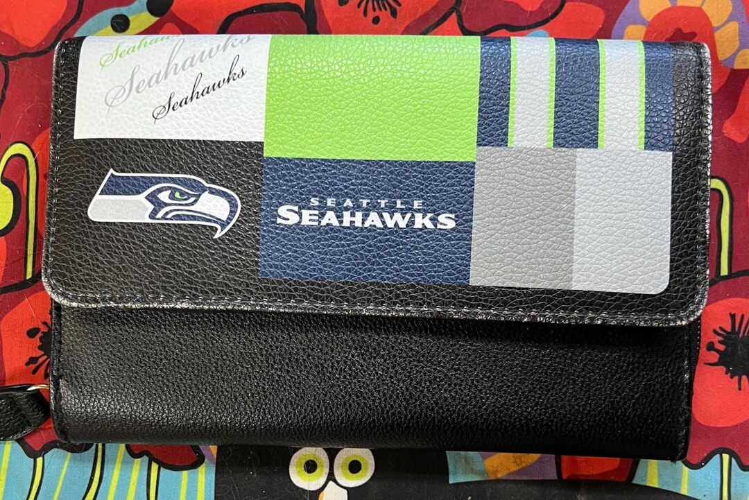 NFL Seattle Seahawks Ladies Leather Wallet Purse Clutch - Etsy
