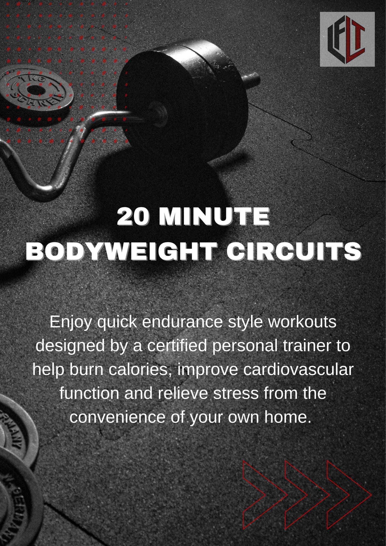 Quick At-home Workout Circuits for Intermediate Fitness Levels - Etsy