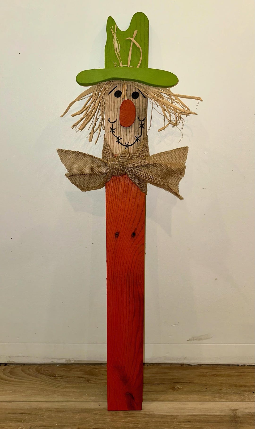 Pallet Scarecrow Porch Leaner - Etsy