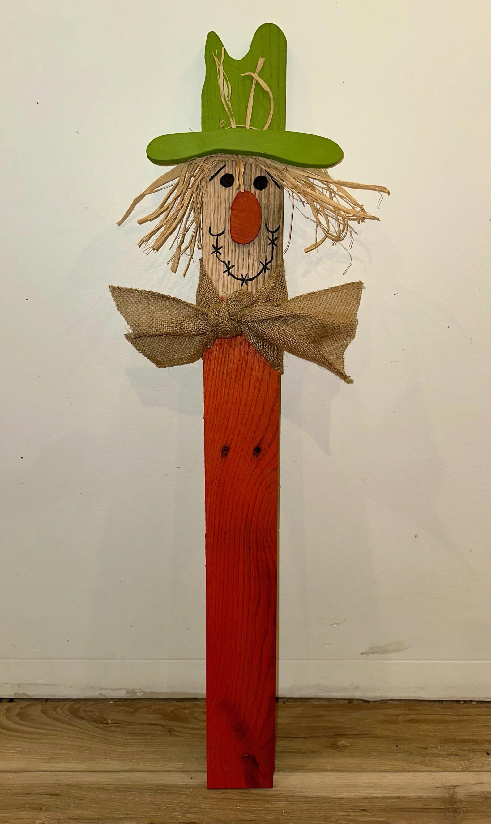 Pallet Scarecrow Porch Leaner - Etsy