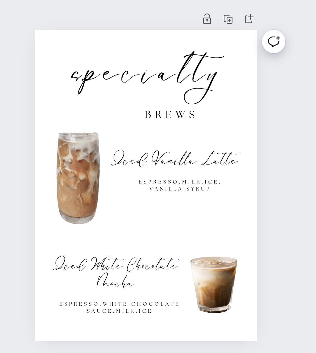 Customizable Coffee Bar Drink Sign | Digital Print for Events | Wedding ...