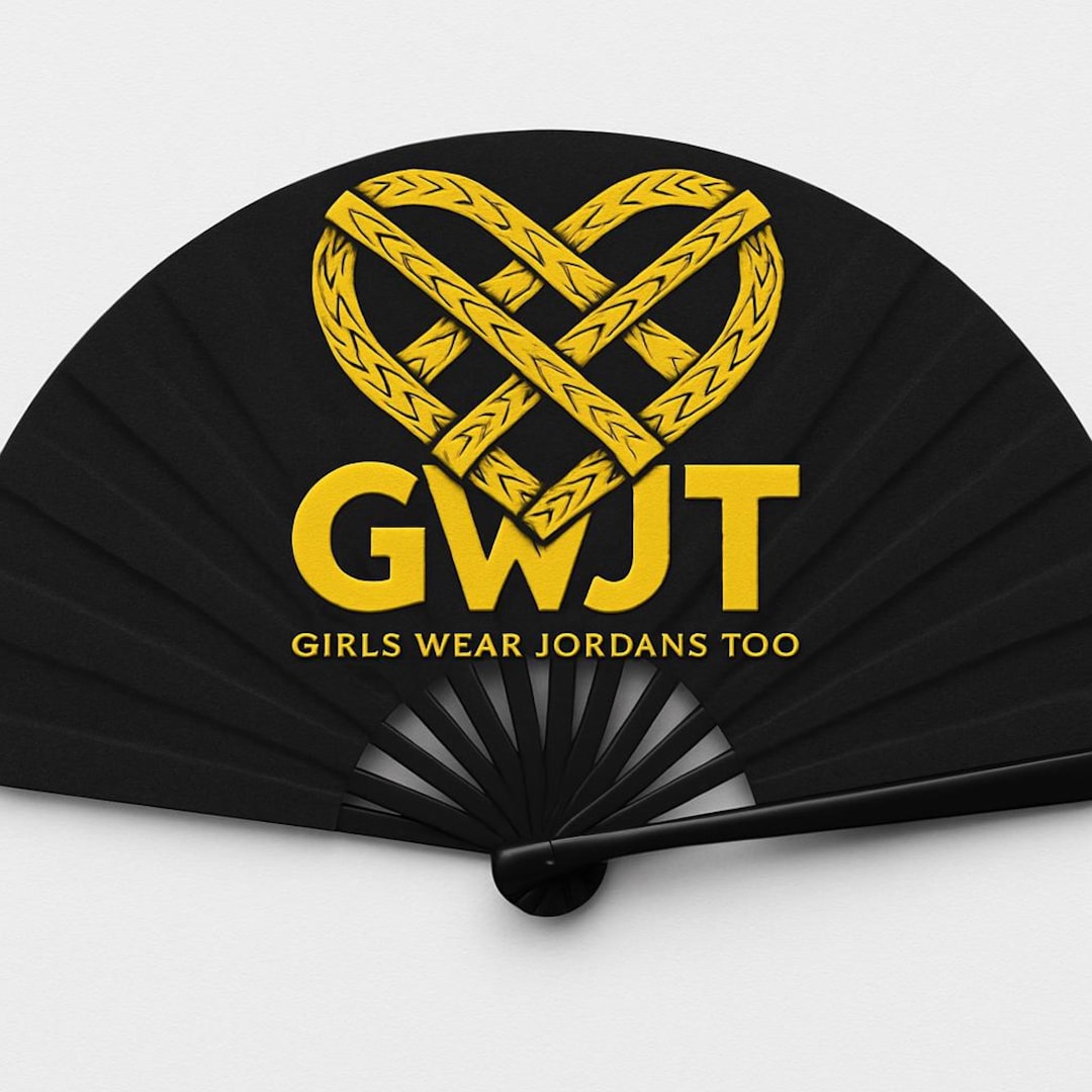Girls Wear Jordans Too Custom Fans - Etsy