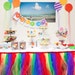 Balloon Rainbow Birthday PRINTABLE Party Decorations - EDITABLE TEXT ...