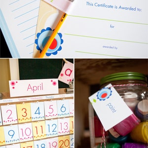 Spring Flowers Classroom PRINTABLE | Teacher Supplies | Bulletin Boards ...