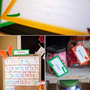 Rainbow of Bugs Classroom PRINTABLES | Teacher Supplies | Bulletin ...