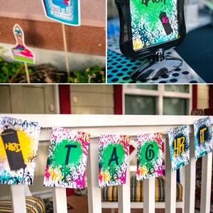 Graffiti PRINTABLE Party Decorations, Spray Paint Tagging Birthday ...