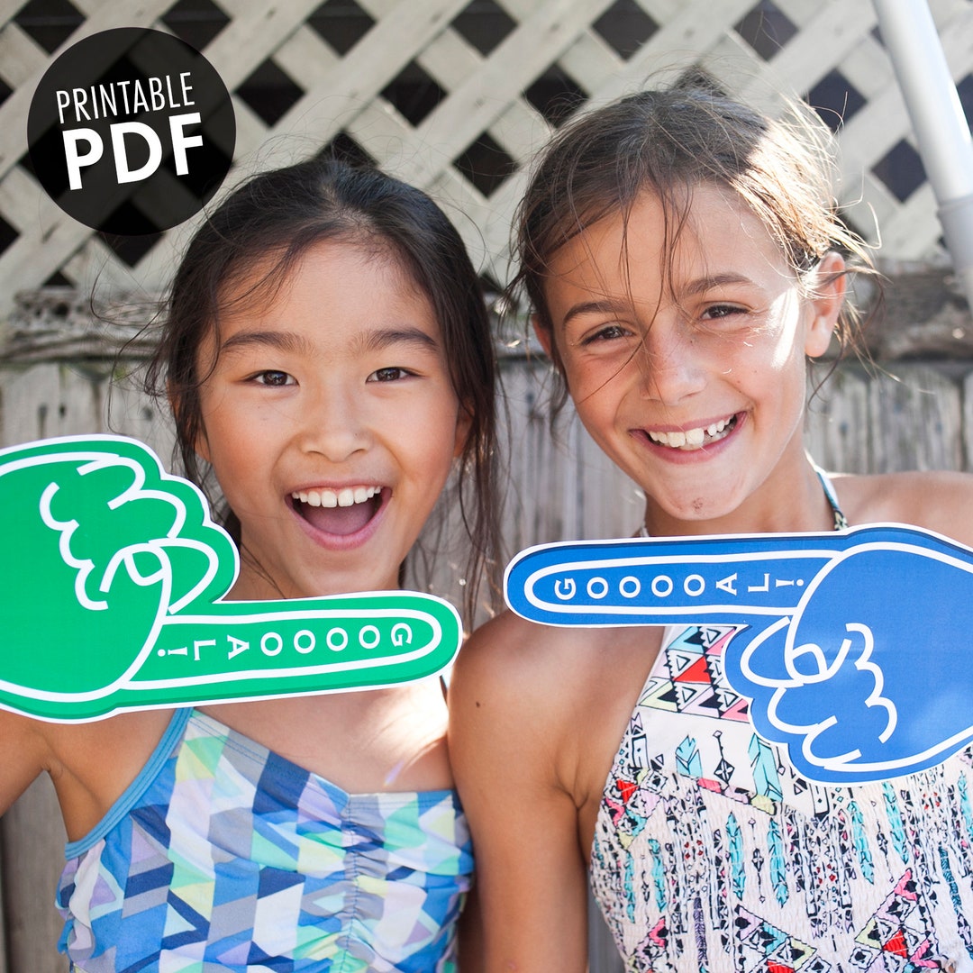 36 PRINTABLE Soccer Photo Booth Props, Fútbol Game Tournament ...