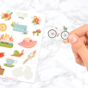 Sticker Sheet Cottagecore, Bullet Journal Stickers, Calendar Planner ...