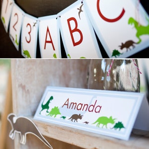 Dinosaur Classroom PRINTABLE - Teacher Supplies - Bulletin Board Decor ...