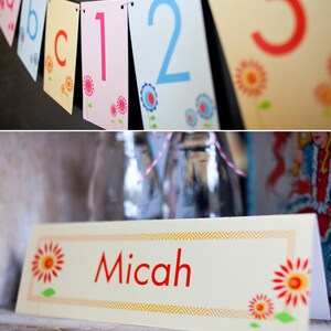 Spring Flowers Classroom PRINTABLE | Teacher Supplies | Bulletin Boards ...