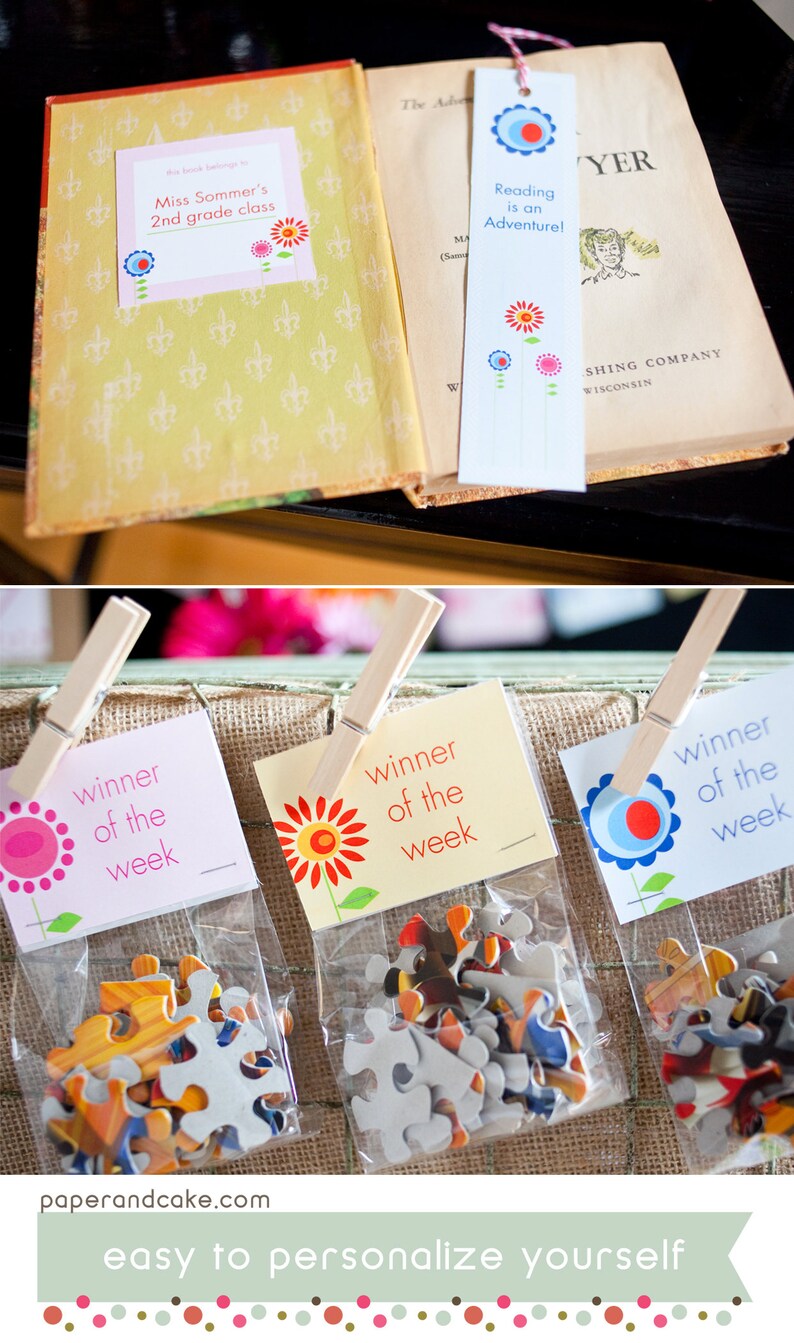 Spring Flowers Classroom PRINTABLE | Teacher Supplies | Bulletin Boards ...