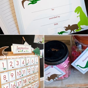 Dinosaur Classroom PRINTABLE - Teacher Supplies - Bulletin Board Decor ...