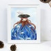 Pirate Illustration Art Print Watercolor Tangled Beard - Etsy