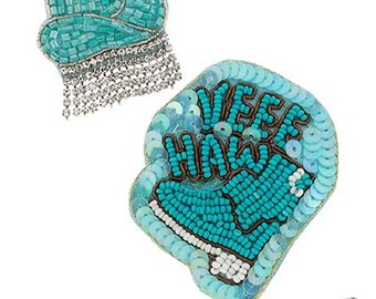 NEW TREND Martini & Margarita BEADED Pin Trucker Hat Patches - Etsy