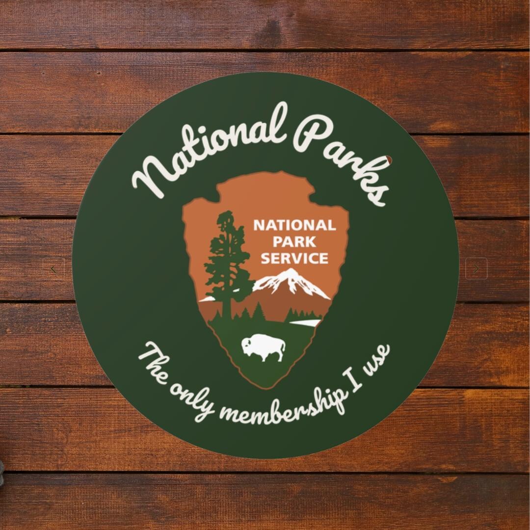 National Park Sticker | the Only Membership I Use Decal | Outdoor ...
