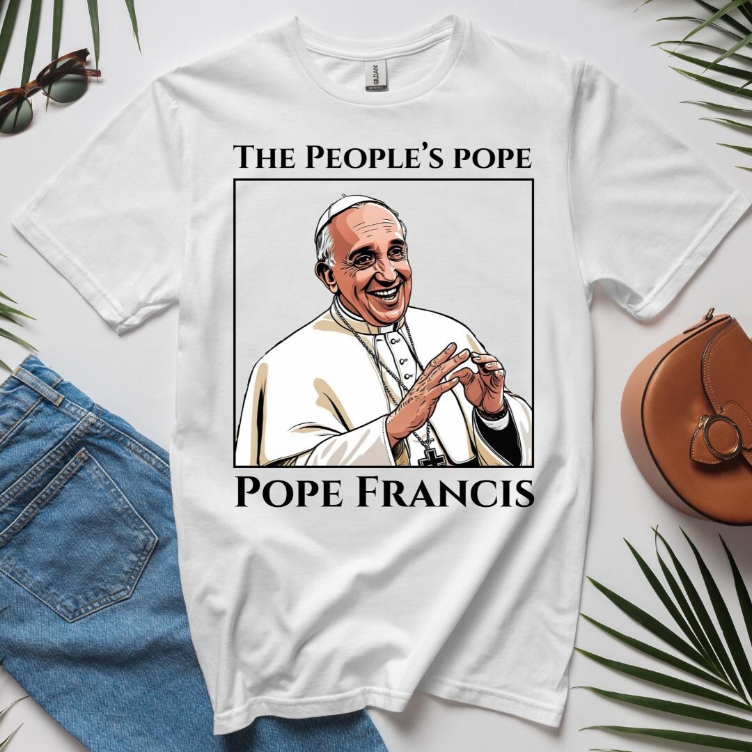 Pope Francis Memorial Shirt | the People’s Pope Tribute Tee | Catholic ...