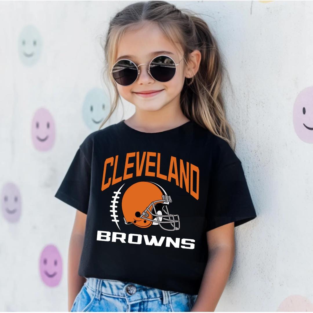 Cleveland Browns Kids Shirt | Bella Canvas 3001Y Youth Tee | Joe Flacco ...