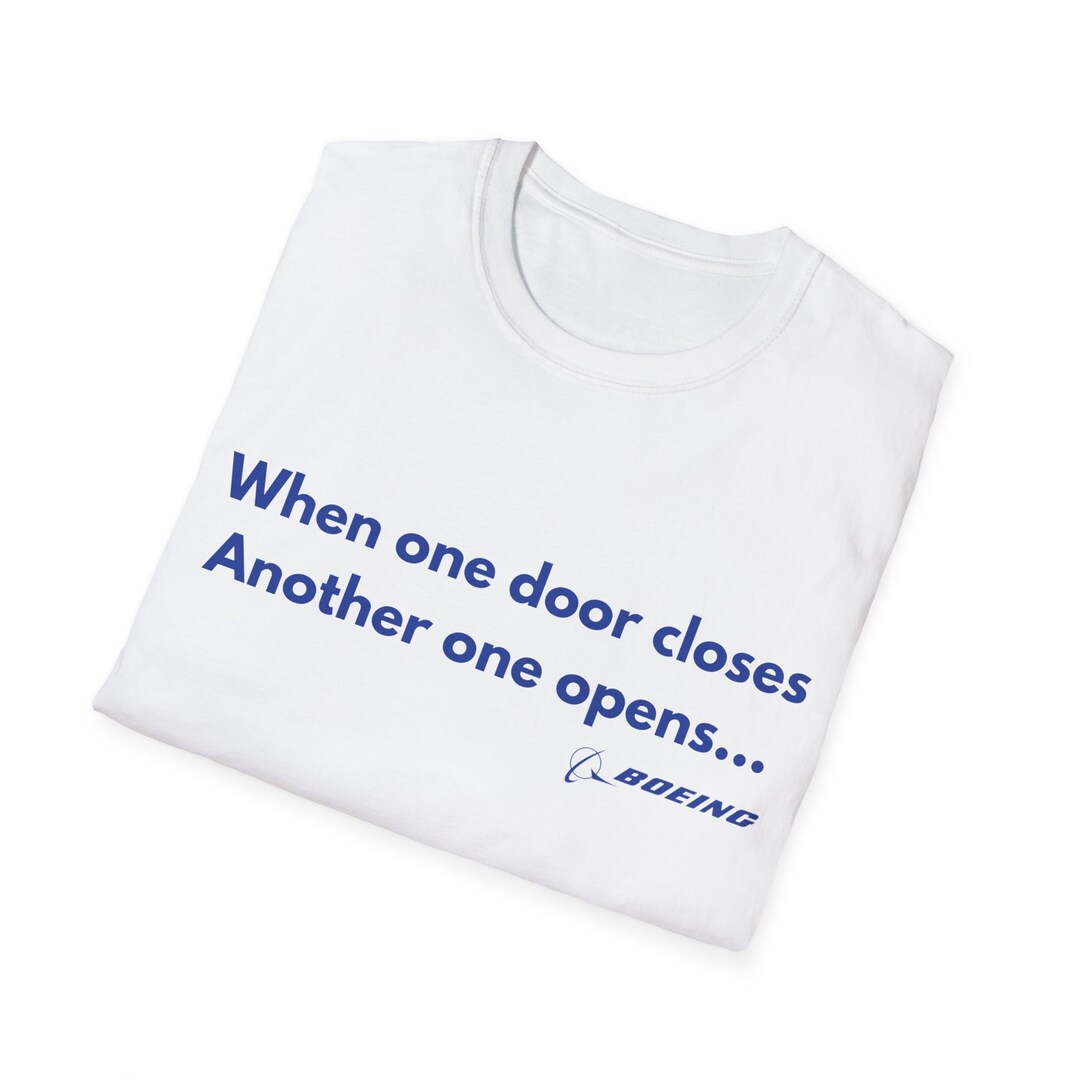 Boeing T-shirt , Humor, Unisex Soft T - Etsy