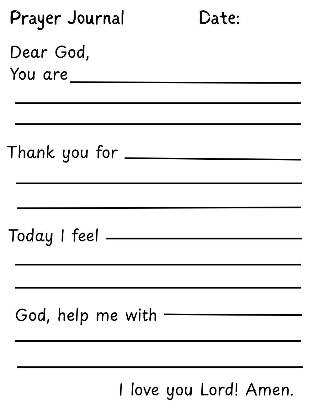 Kids Prayer Bundle - Etsy
