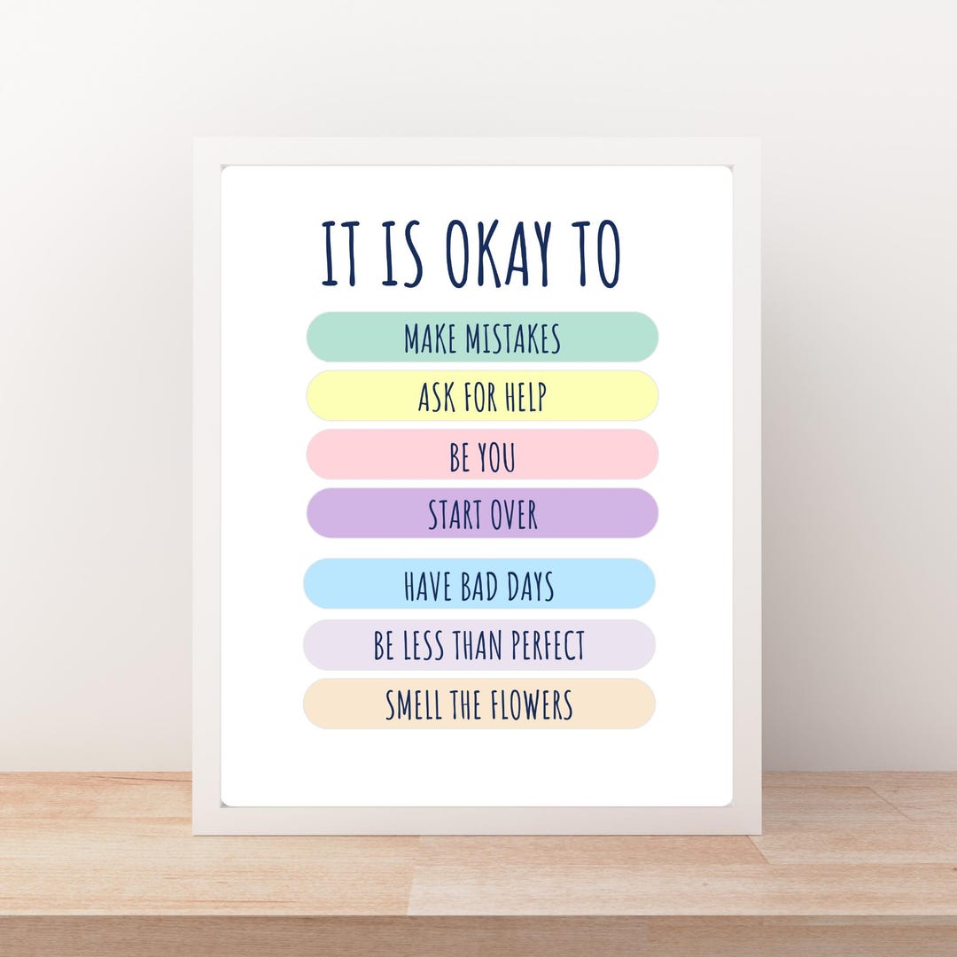 Therapy Poster, Feelings Poster, School Counselor Sign, Educational ...