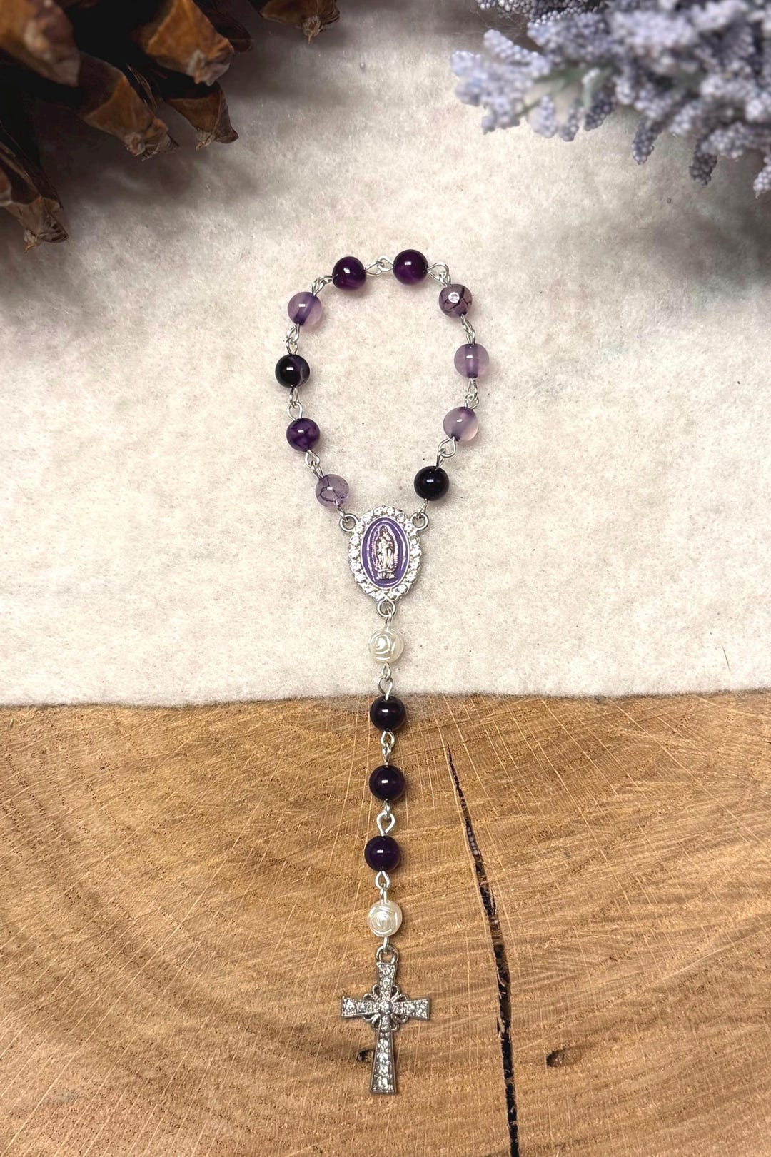 Lent, Purple Pocket Rosary’s & 5 Colors of Lent With Purpose in Prayer ...
