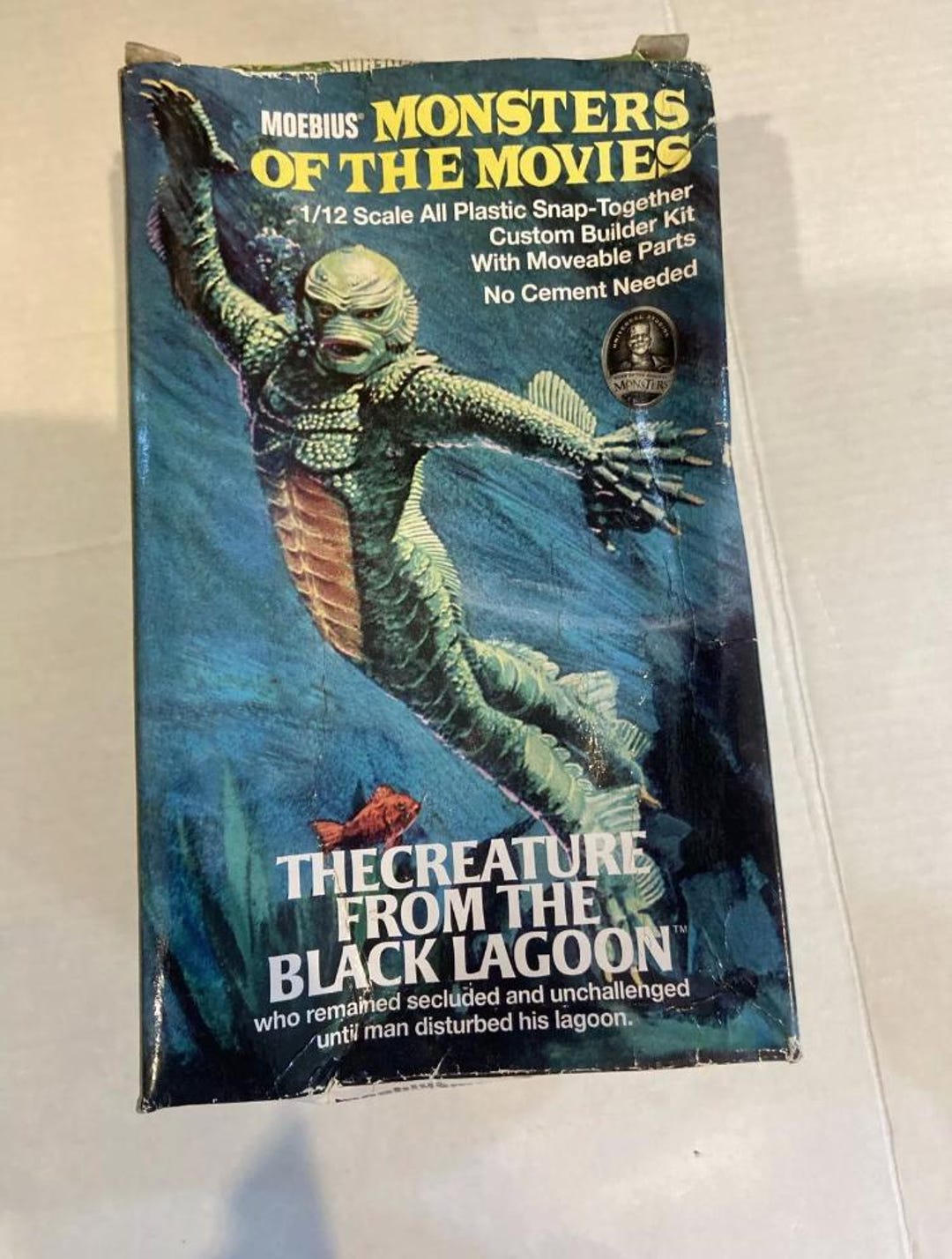 Moebius 1/12 Model Kit the Creature From the Black Lagoon #653 Brand ...