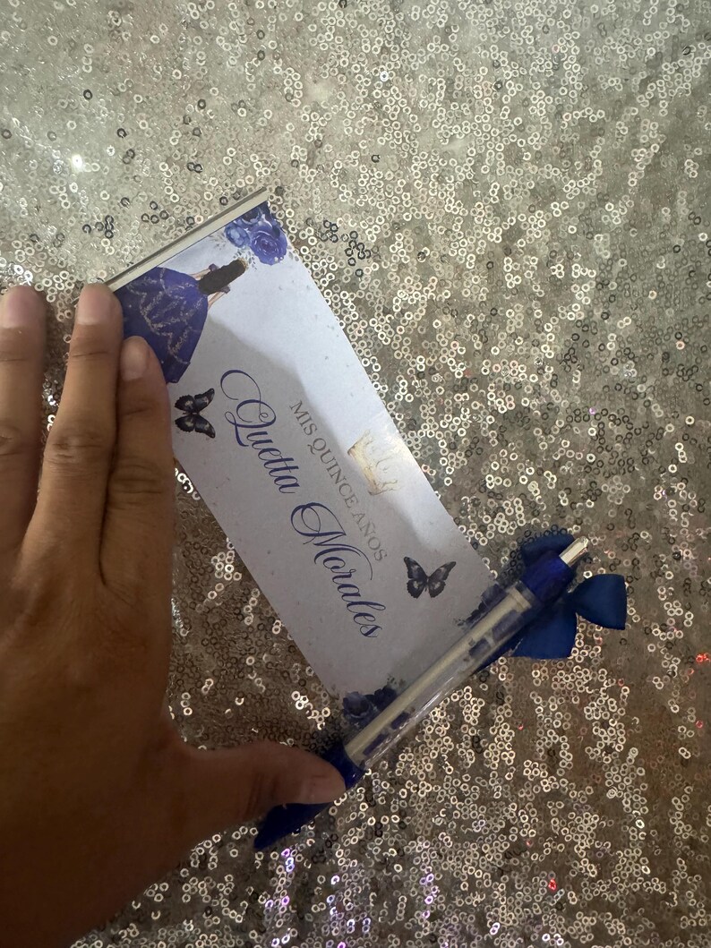 Quinceañera Invitation Pen - Etsy