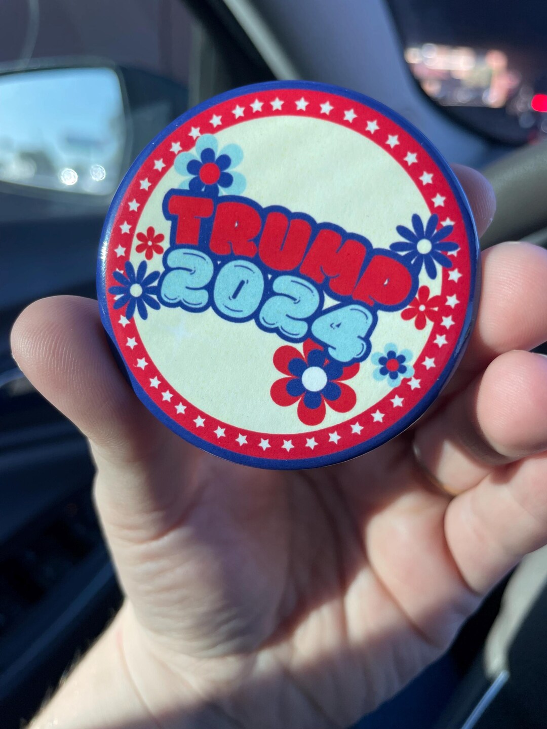Large Trump 2024 Button - Etsy