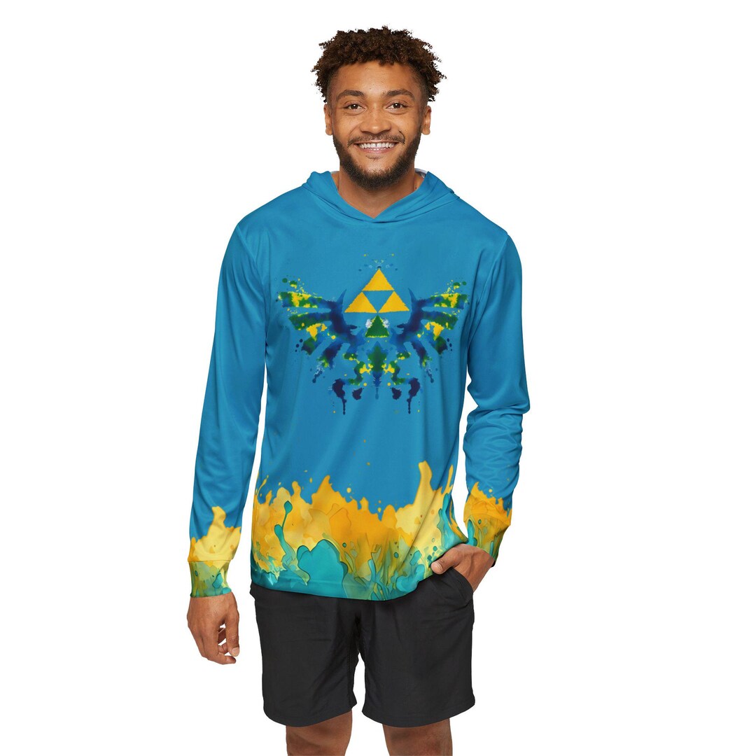 Nostalgic Gamer Hoodie, Mens Video Game Warmup Jacket, Bright Colorful ...
