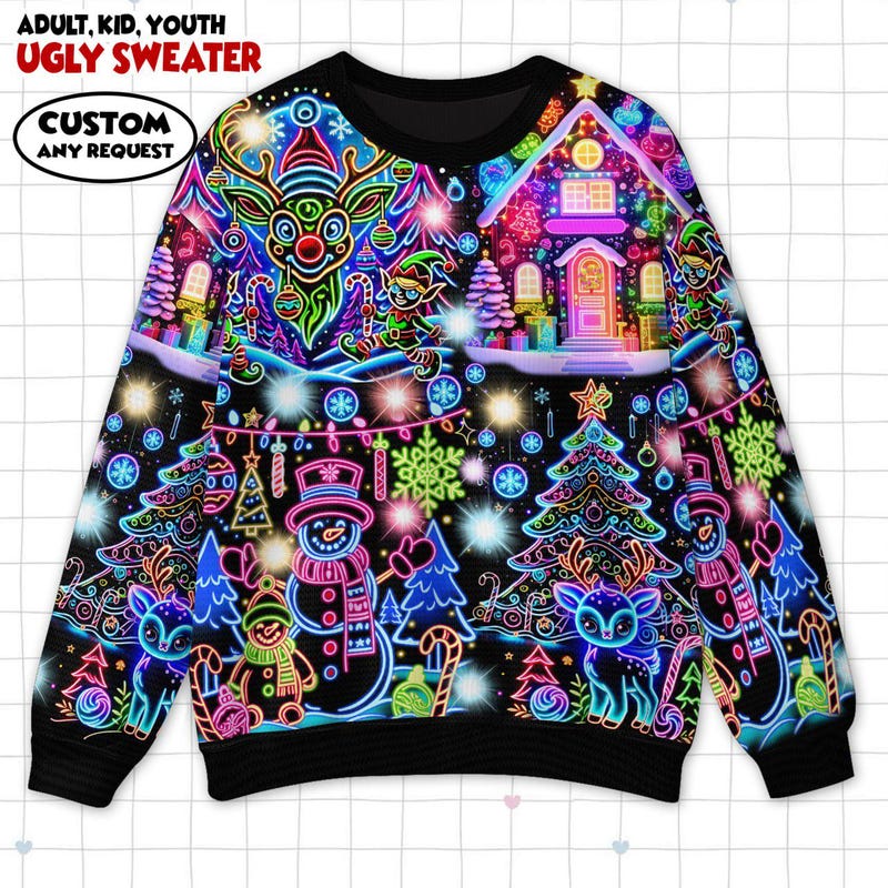 Funny Family Ugly Sweater - Etsy Canada