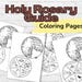Printable Holy Rosary Guide Wheel, Joyful Sorrowful Glorious Luminous ...