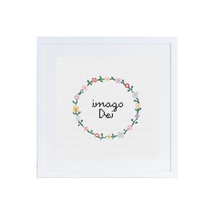 Image of God Imago Dei Cross Stitch Pattern Bible Verse Image Latin - Etsy