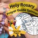 Printable Holy Rosary Guide Wheel, Joyful Sorrowful Glorious Luminous ...