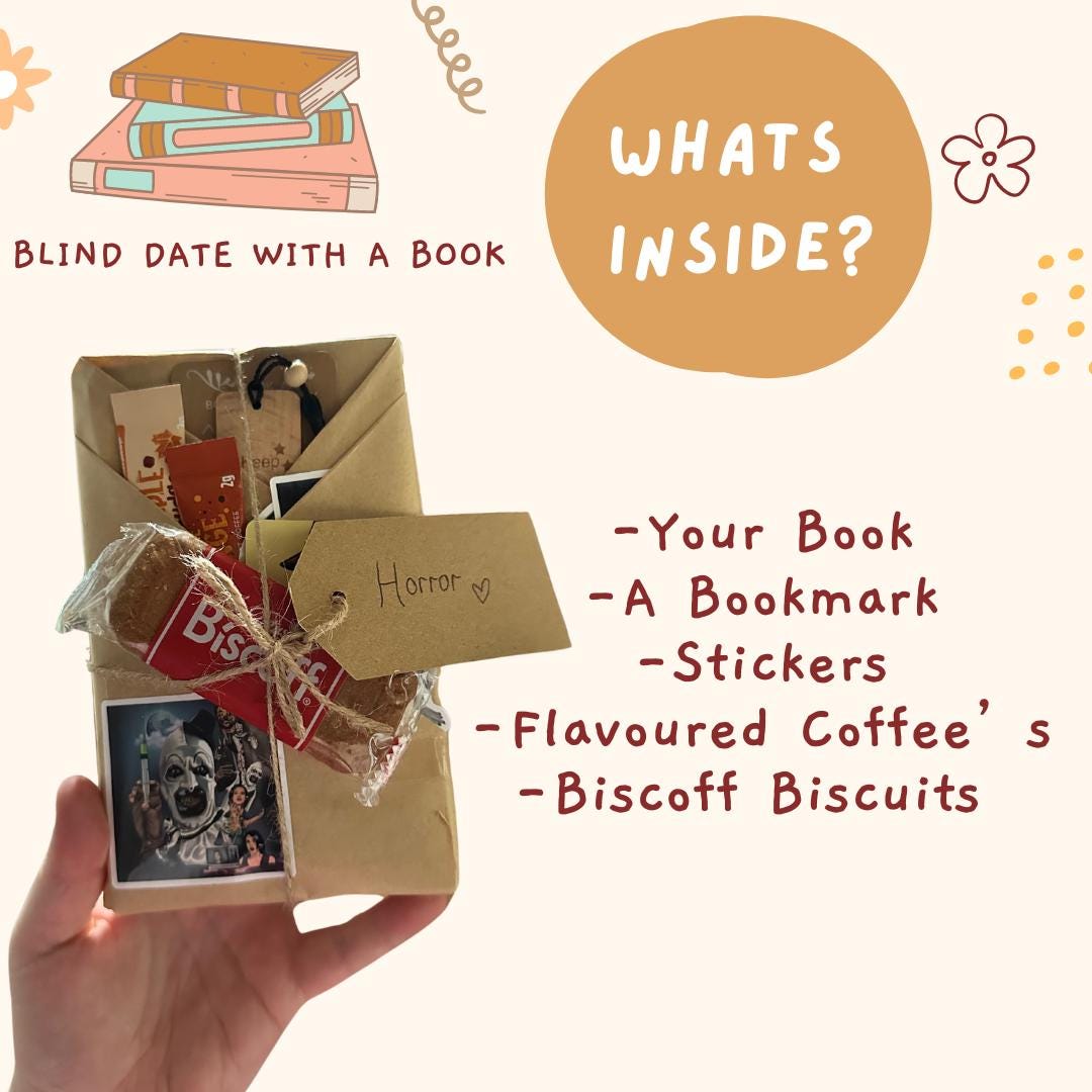 Blind Date With A Book Surprise Book Mystery Book - Etsy